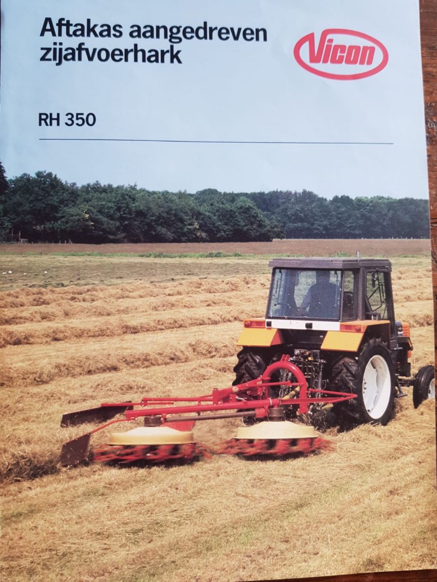 Wat kan een VICON RH350 Hooimachine?