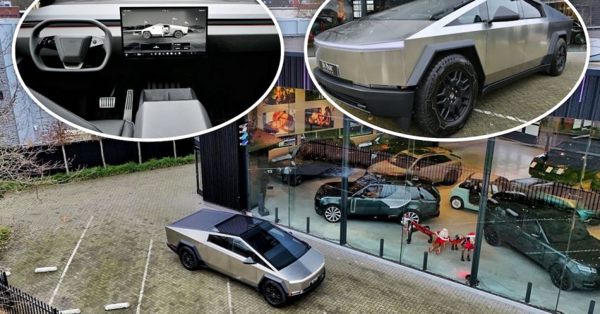 Eerste Tesla Cybertruck van Nederland staat te koop in Oisterwijk: ‘Dit ...